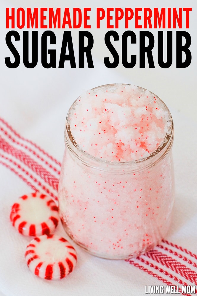 Homemade Peppermint Sugar Scrub In 5 Minutes