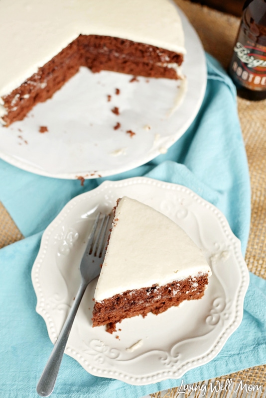 Chocolate Root Beer Float Cake