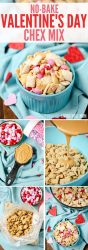 No-Bake Valentine's Day Chex Mix