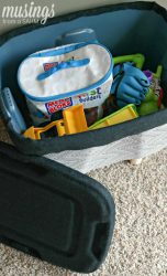 DIY Toy Box Makeover - Living Well Mom