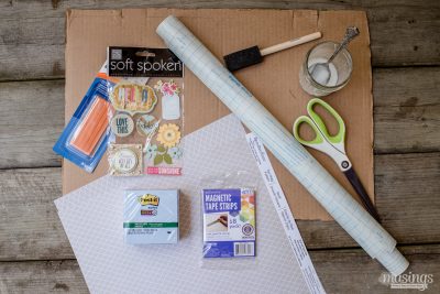 Magnetic Post-it Notes Holder - Living Well Mom