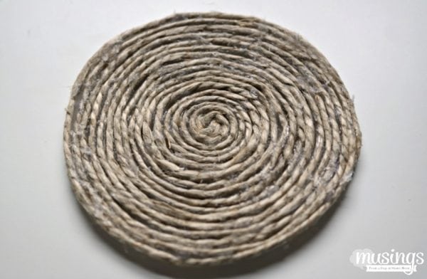 DIY Jute Coasters - Musings From a Stay At Home Mom