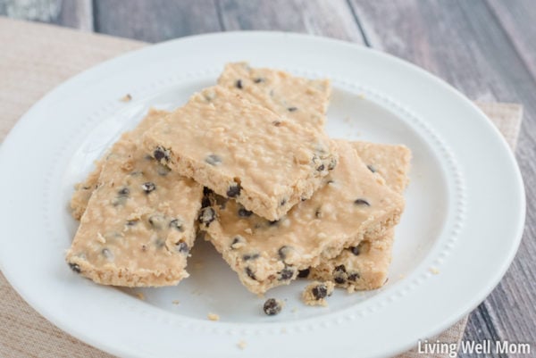 No-Bake Chocolate Chip Coconut Bars in 5 Minutes (Paleo)
