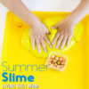 Easy Homemade Summer Slime in Less than 5 Minutes