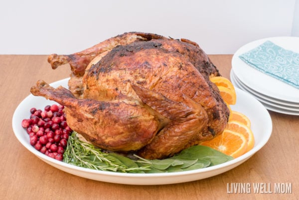 Orange Herbed Turkey with Spiced Rub