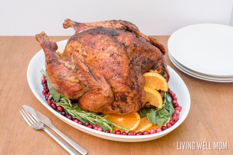 Orange Herbed Turkey with Spiced Rub