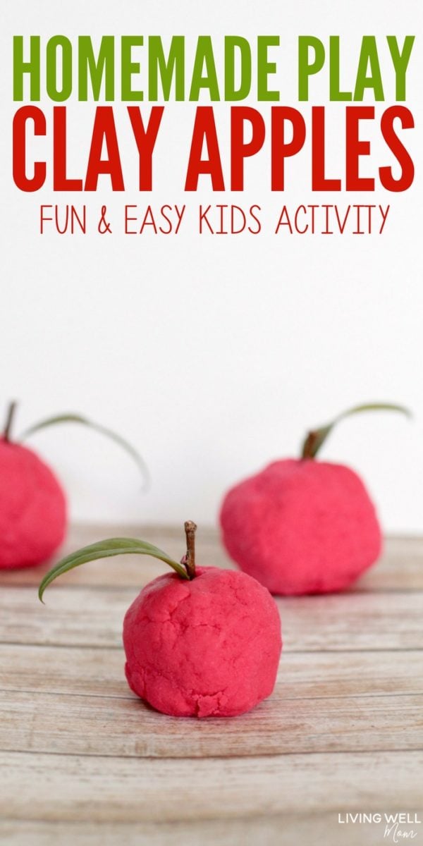 Play Clay Apples Perfect for Fall