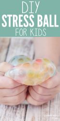 DIY Stress Ball for Kids - Living Well Mom