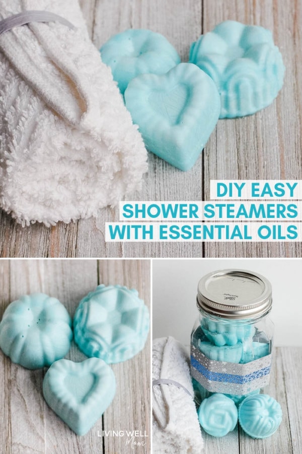 Easy DIY Peppermint & Lemon Essential Oil Shower Melts