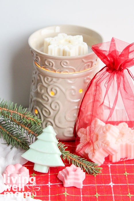 Easy DIY Christmas Wax Melts 3 Varieties Living Well Mom