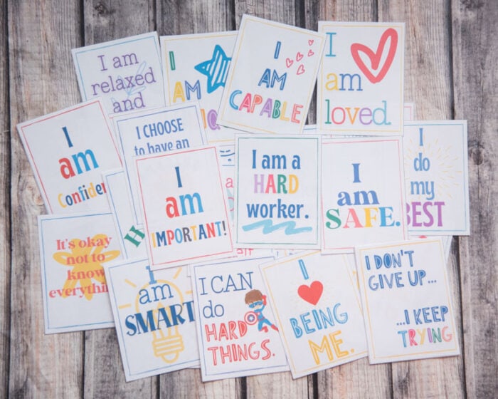 15 Affirmations for Kids to Help Build Self-Confidence - Living Well Mom