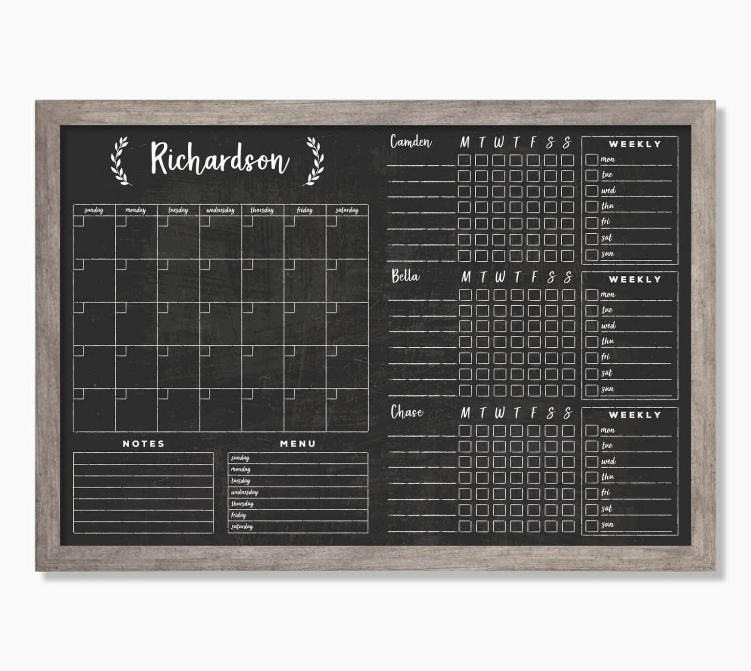 The Super Simple Way to Make a Home Command Center (+17 Variations)