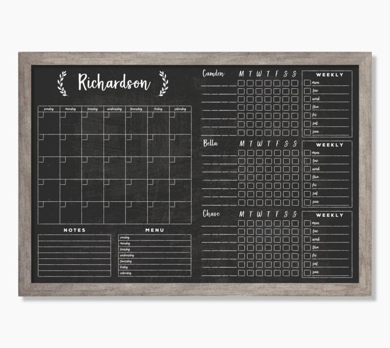 The Super Simple Way to Make a Home Command Center (+17 Variations)