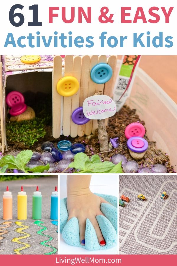 31+ Easy & Simple Activities For Kids At Home (Perfect for Any Age!)