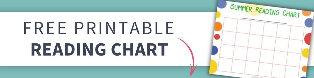 Free Printable Summer Reading Log for Kids