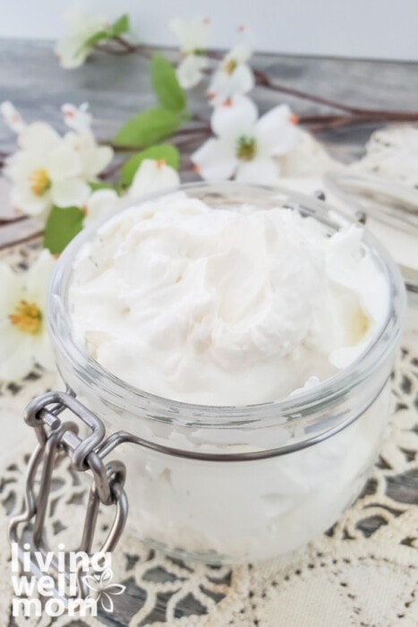 Homemade Face Cream (Ultra-Creamy Whipped Face Cream) - Living Well Mom