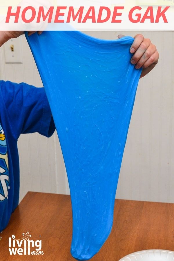 Homemade Gak in Less than 5 Minutes (Step by Step Tutorial)