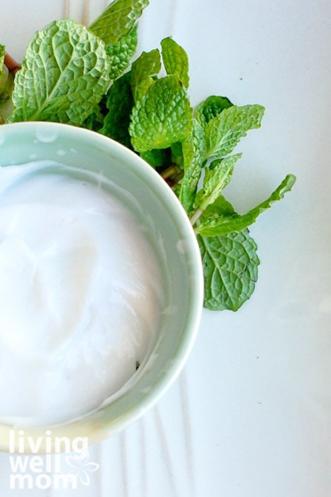 Homemade Foot Cream with Peppermint - Living Well Mom
