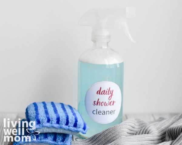 This Simple DIY Shower Cleaner will Keep Your Tub Clean & Mildew-Free