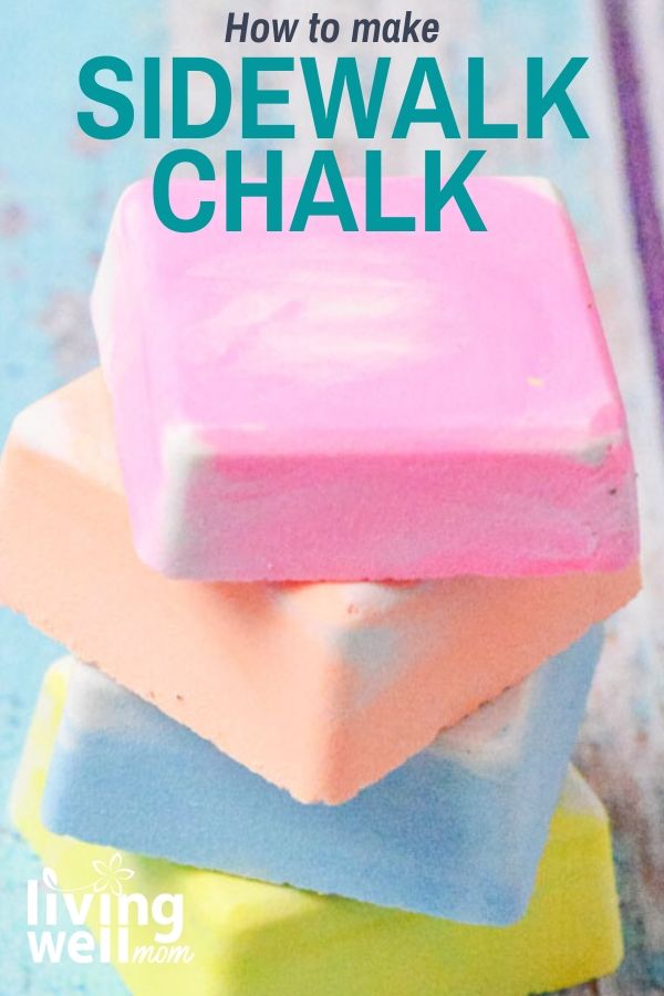 Easy Homemade Chalk for Kids - Simple and Quick DIY Chalk